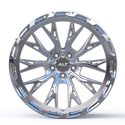 20" 21" ALTR10 Forged Aero Brushed Aluminum wheels for C8 Corvette ...