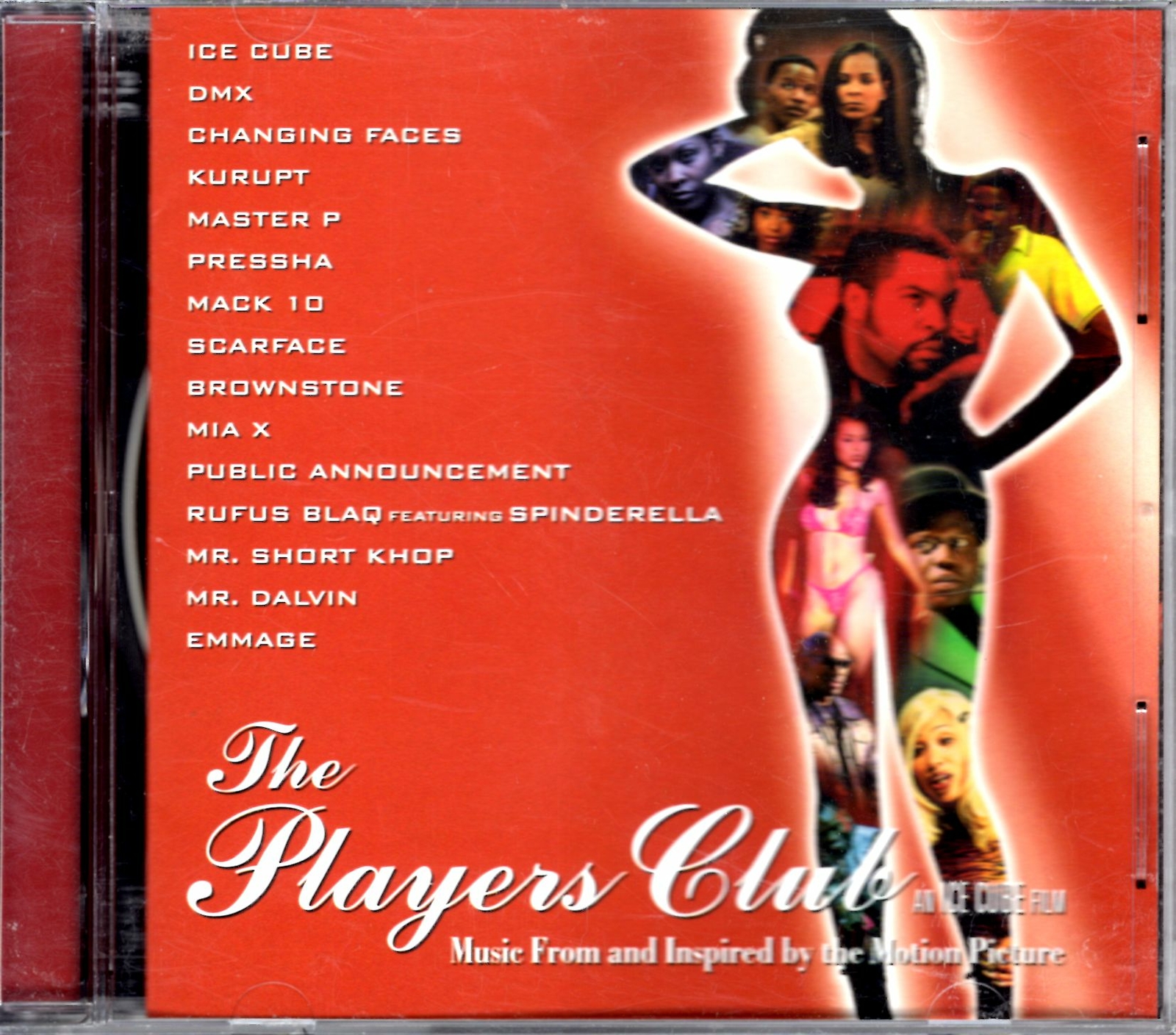 The Players Club Movie Soundtrack 1998 OG CD Rap Hiphop R&B Various ...