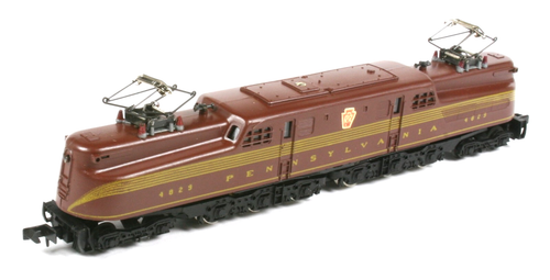 WORKING ARNOLD RAPIDO N SCALE GG1 ELECTRIC LOCOMOTIVE #4829 BROWN 5 ...
