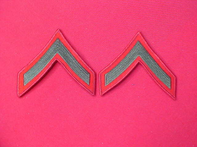 US Marine Corps - Private First Class Chevrons E-2 for Male Service ...