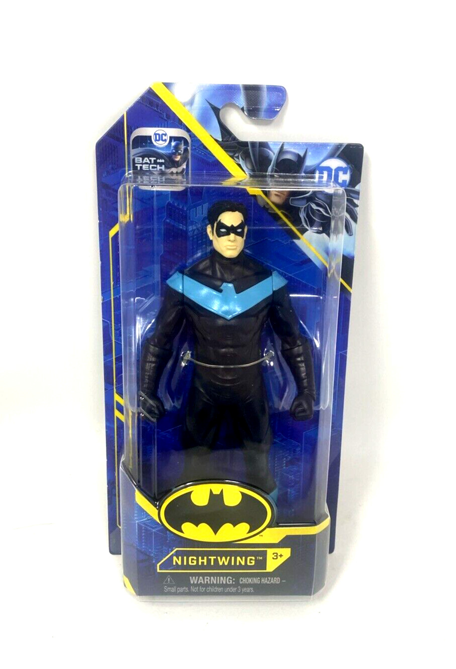 DC Bat-Tech Nightwing 6" Action Figure 2021 Spin Master - NEW