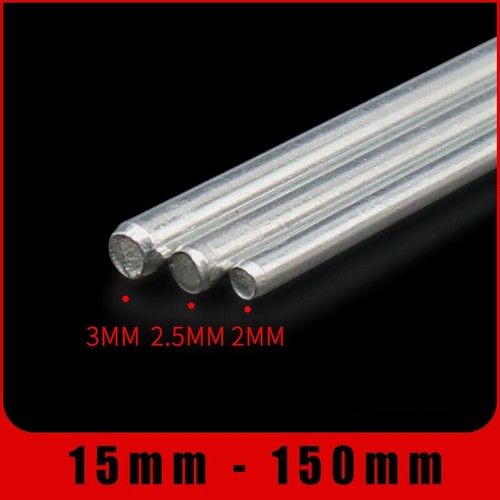 2/2.5/3mm Shaft Metal Round Iron Axles Rod Bars Length 15mm - 150mm for ...