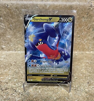Garchomp V 117/189 Ultra Rare Holo Pokemon Astral Radiance | eBay