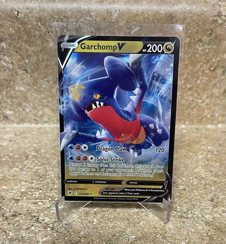 Garchomp V 117/189 Ultra Rare Holo Pokemon Astral Radiance | eBay
