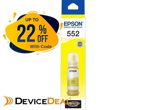 Epson T552 Yellow Eco Tank Ink | eBay