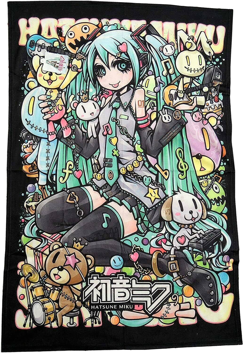 2016 Hatsune Miku 27" x 44" Light Polyester Throw Blanket - Vocaloid ...