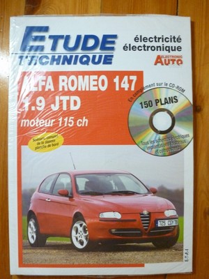 147 1.9 JTD Revue Technique Electronic Auto Volt Alfa Romeo | eBay