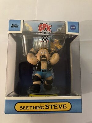 Garbage Pail Kids WWE GPK Seething Steve Topps Stone Cold Steve Austin ...