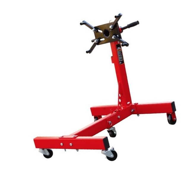 Steel Engine Stand Rotating Foldable Frame 1500lb Capacity Torin Big ...