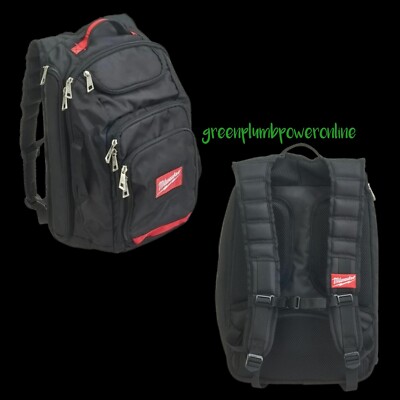 Milwaukee 4932464252 Tradesman Backpack Work Back Pack Heavy Duty ...