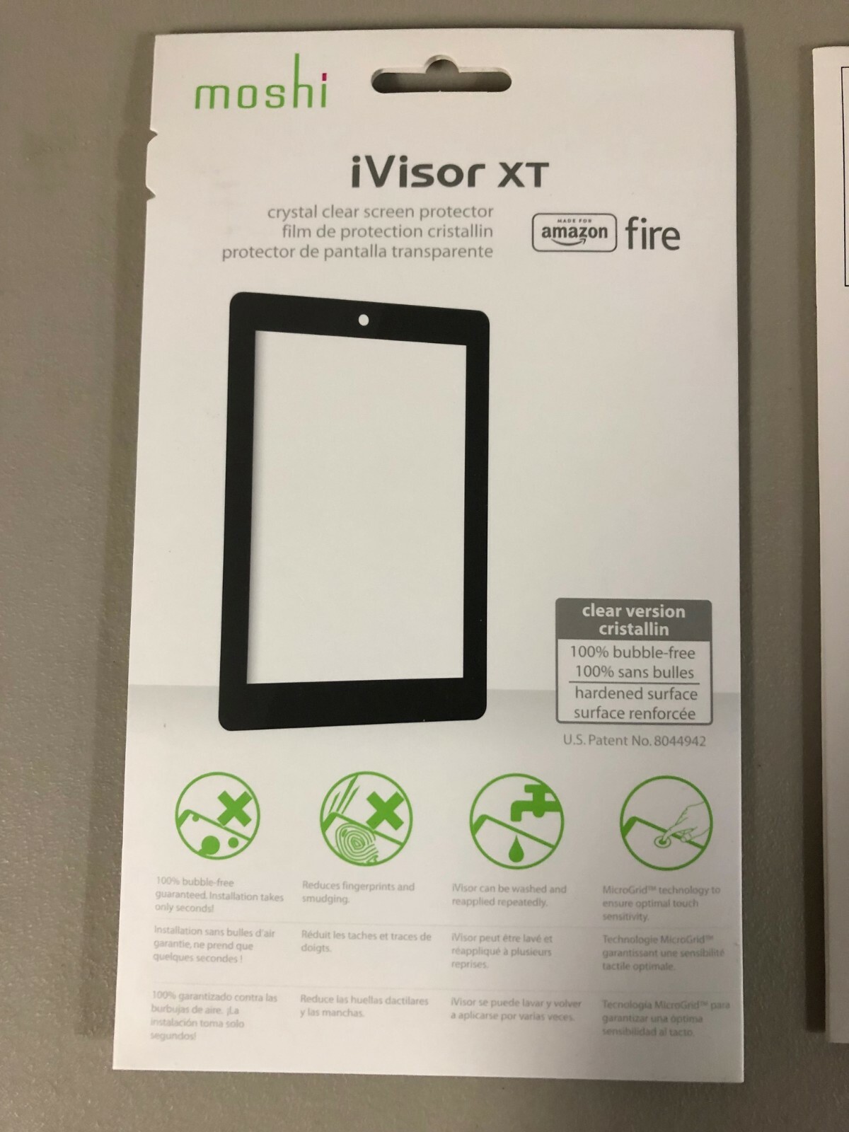 Moshi iVisor XT Amazon Fire Screen Protector for sale online | eBay