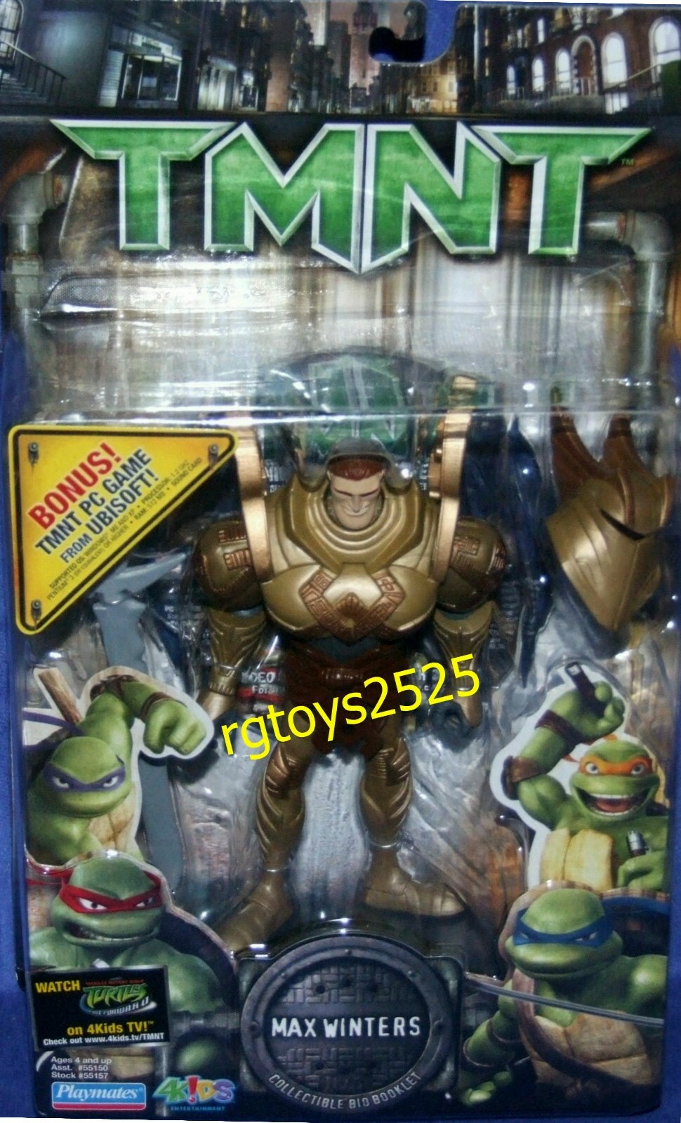 Teenage Mutant Ninja Turtles Movie MAX WINTERS W PC Game Factory Sealed ...