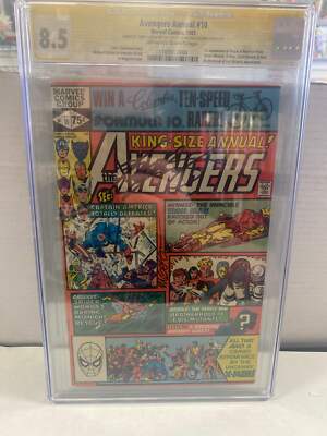 Marvel Comics MARVEL COMICS AVENGERS ANNUAL #10 1ST APPEARANCE OF ROGUE ...