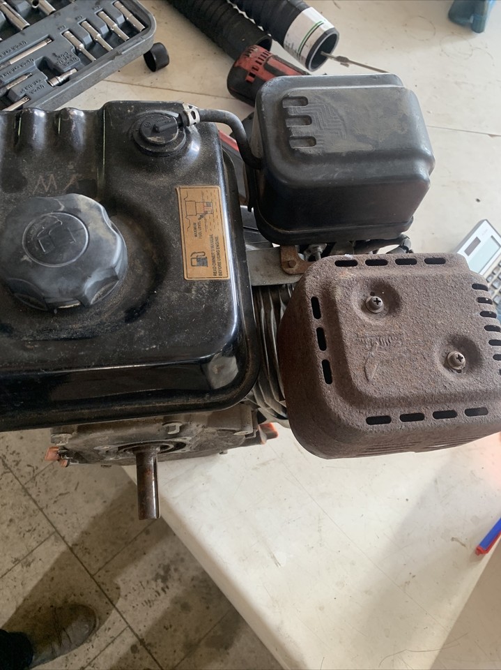 6.5hp Generac Go Cart Snowblower No Smoke 3/4" Shaft Horizontal Shaft ...