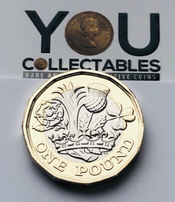 2021 £1 One Pound Coin - Nations of the Crown BU - Brilliant ...