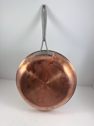 Calphalon Tri-Clad Copper Stainless 10" Skillet No Lid | eBay