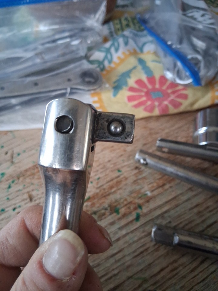 Popular mechanics Swivel Socket Breaker Bar 1/2” Drive Mechanics Tool ...