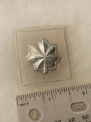 Authentic WWII US Army Air Corps Lieutenant Colonel Insignia - Leather ...