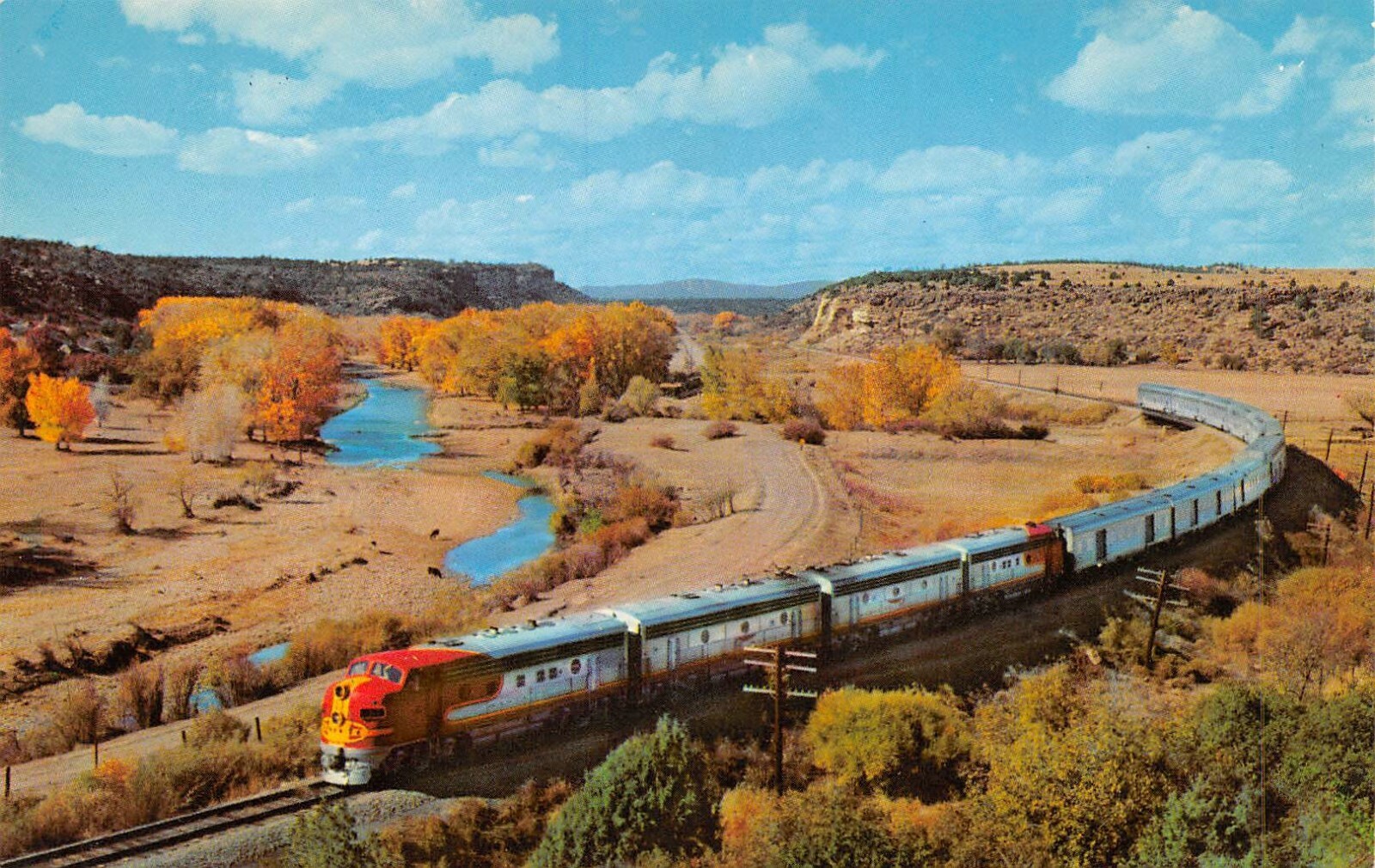 The Hi-Level El Capitan New Mexico Scenery In Shoemaker,NM Vtg Chrome ...