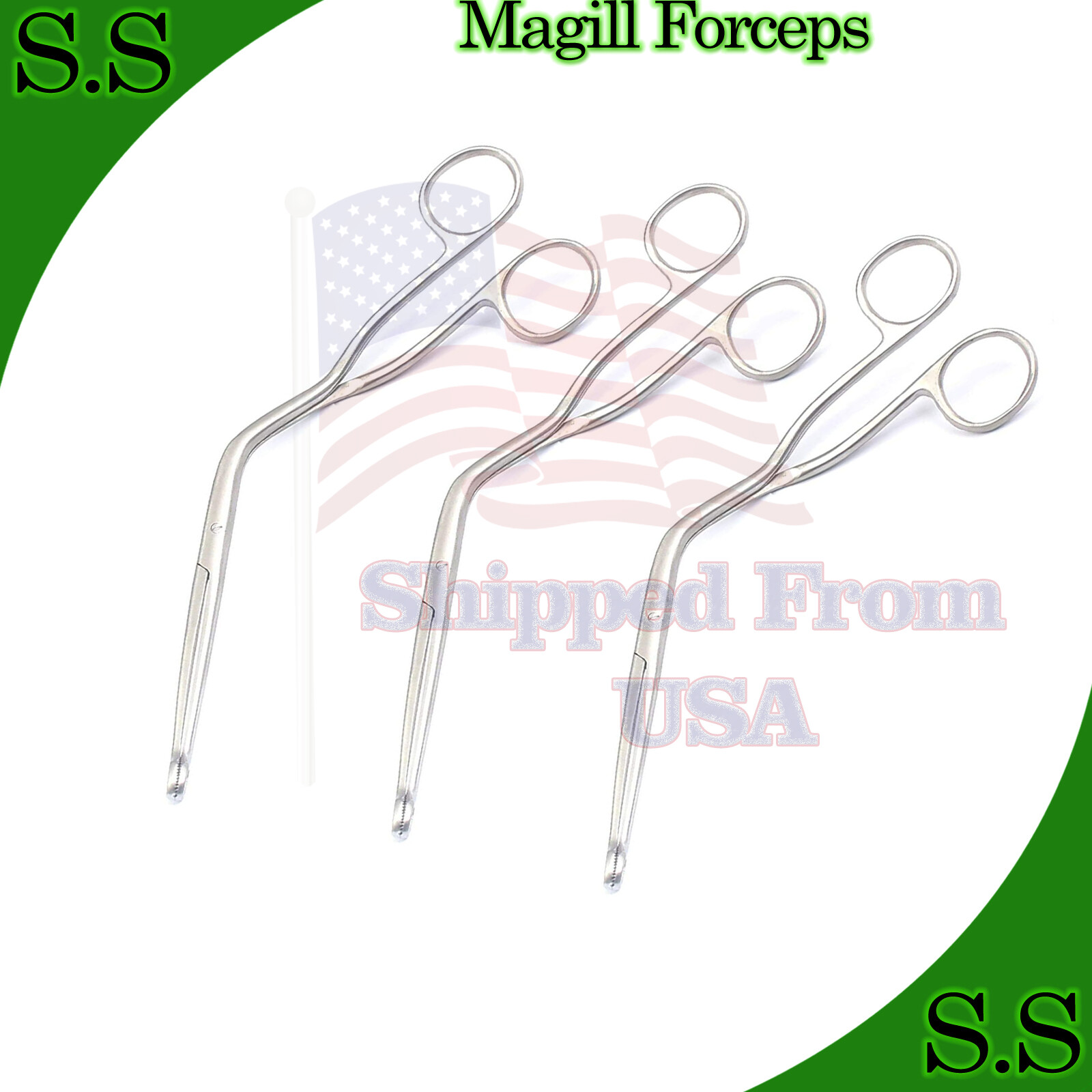 3 Magill Forceps 6" EMT Anesthesia Surgical Instruments | eBay