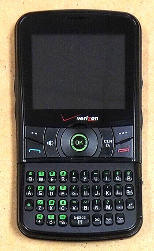 Pantech PCD Razzle TXT8030 - Black ( Verizon ) Very Rare Swivel Phone ...