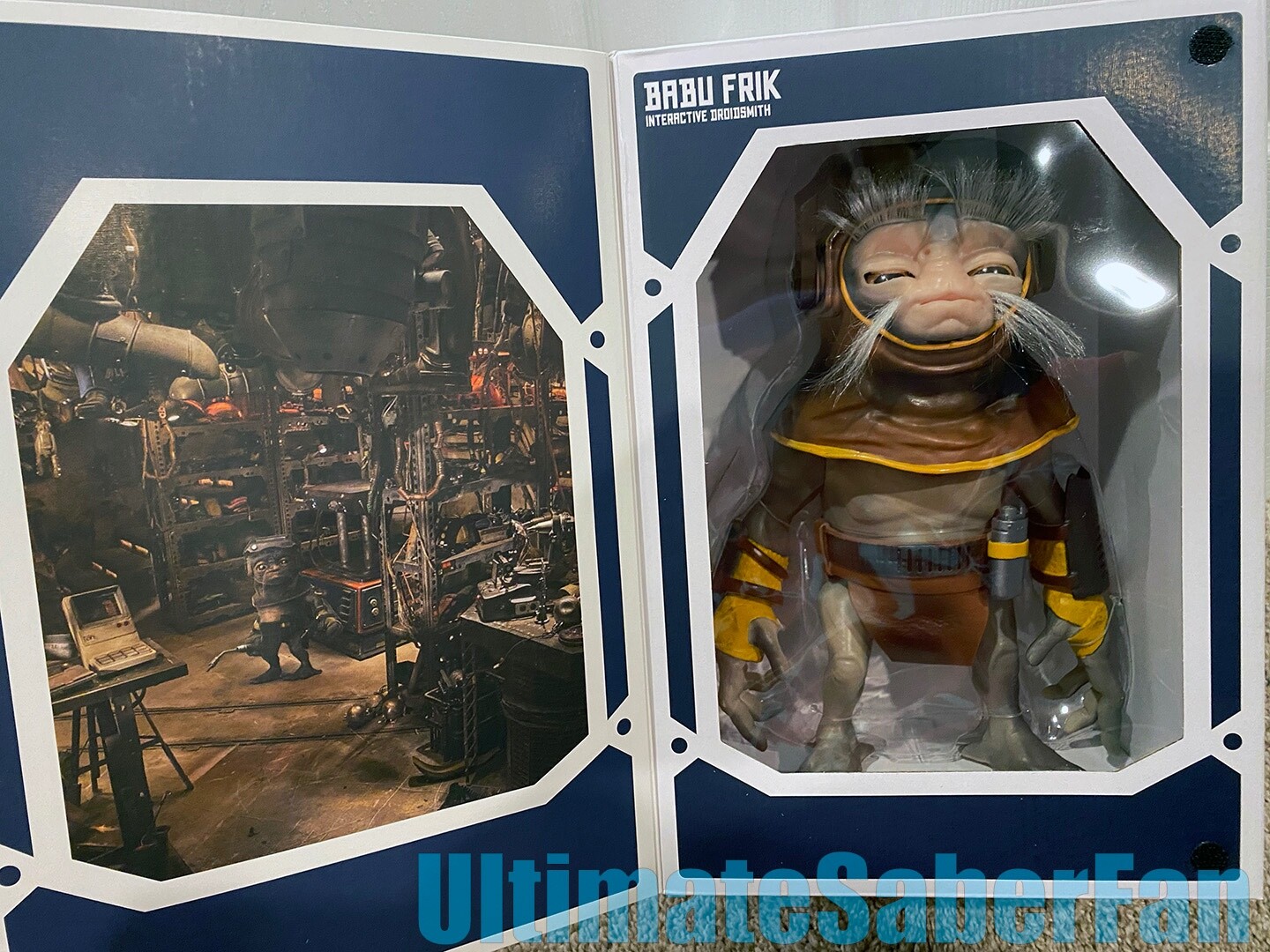 Disney Star Wars Gakaxy's Edge Babu Frik Interactive Droidsmith for ...