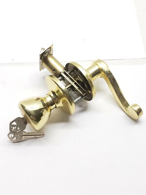 Kwikset entry lock half lever lockset with 2 keys, locksmith | eBay