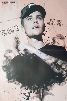 JUSTIN BIEBER - A3 Poster (42 x 28 cm) - Fan Sammlung Clippings BRAVO ...