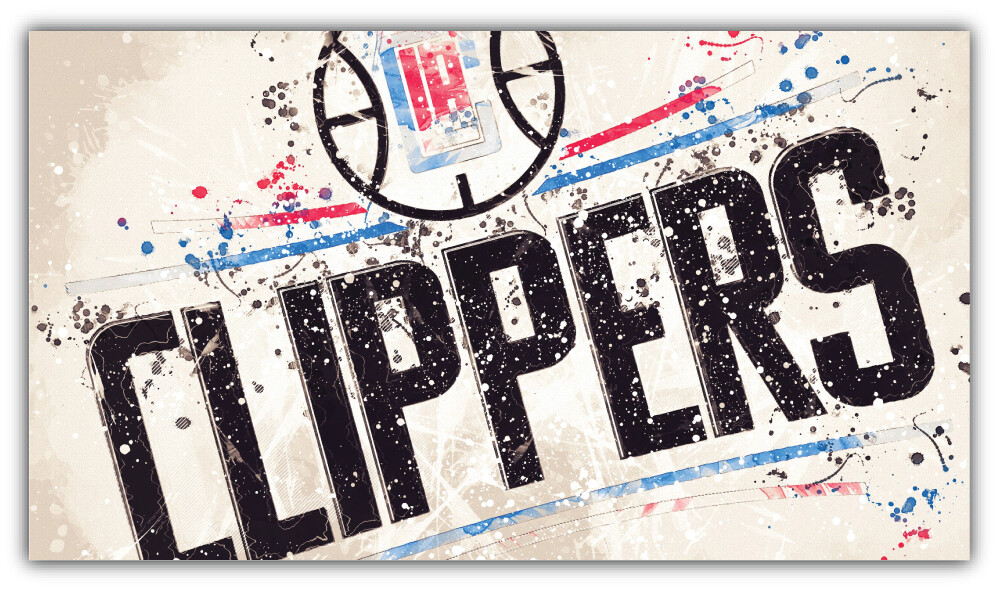 Los Angeles Clippers NBA Basketball Sport Logo Car Bumper Sticker Decal ...