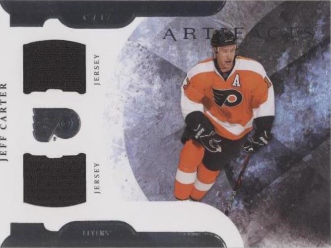 2011-12 Upper Deck Artifacts - Jeff Carter #68 Horizontal Variation ...