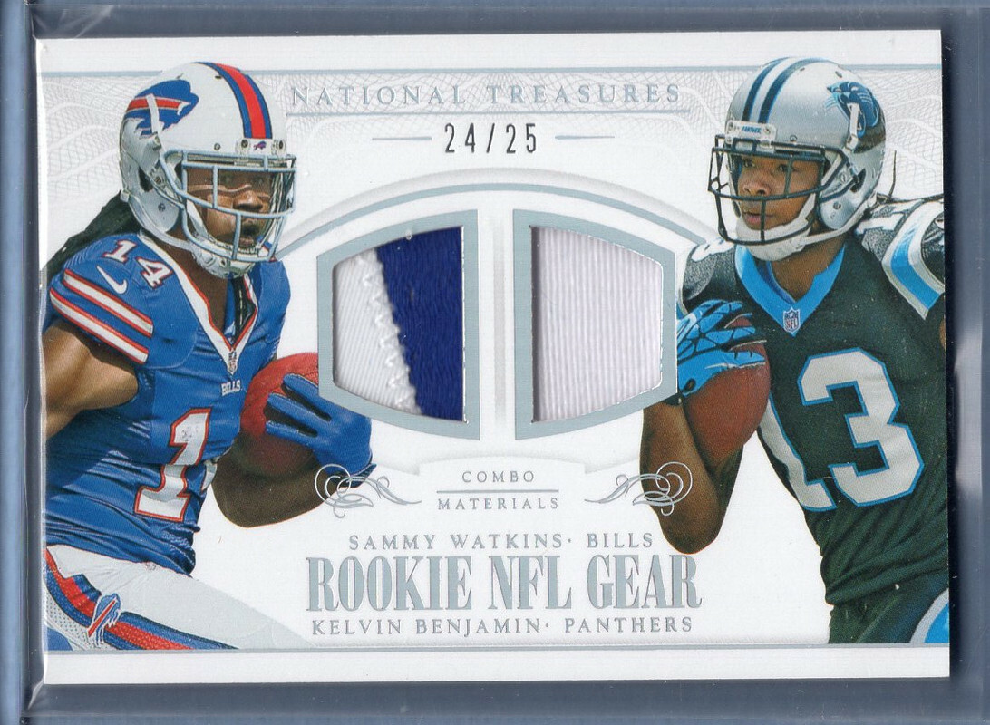 2014 Panini National Treasures Rookie Grear Sammy Watkins Kelvin ...