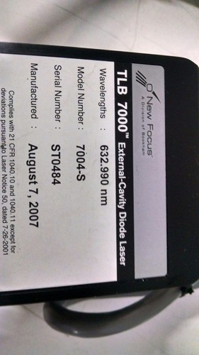 TLB 7000 7004 7004-S External-Cavity Diode Laser used with cable | eBay