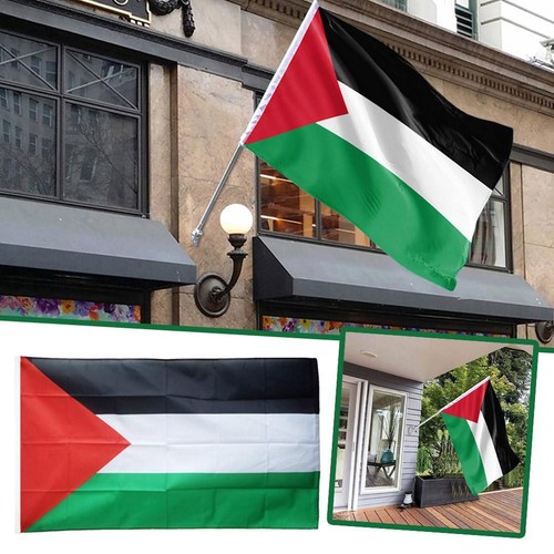Country of Palestine Embroidered Flag Polyester Cloth 90*150cm ч χ ρ ...
