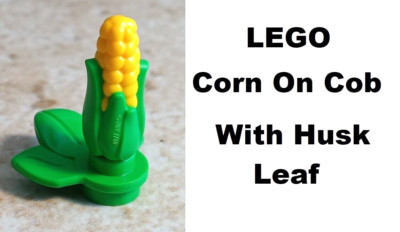 LEGO Corn on Cob Plant Dinner Maize Kernel HUSK Fresh Organic Native ...