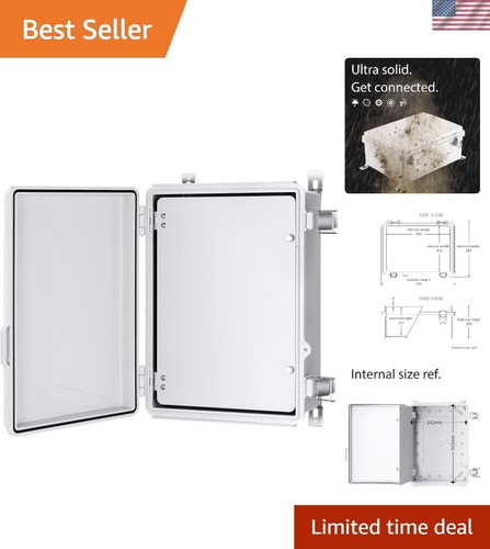 Junction Box, IP67 Waterproof Plastic Enclosure for Electrical Project ...