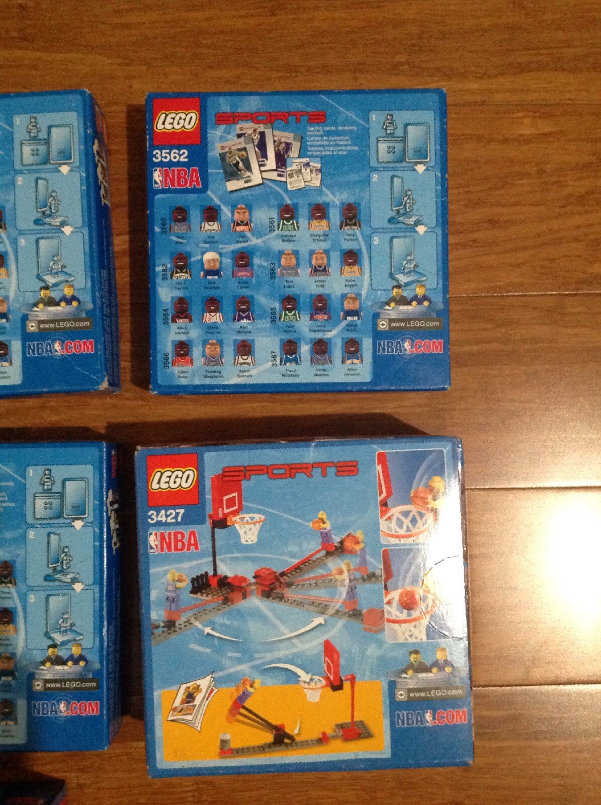 LEGO NBA Collectors 3561 3562 3563 3564 3566 3427 3428 | eBay