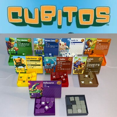 Cubitos Board Game - 3D Printed Dice Trays with Card Holders | eBay UK