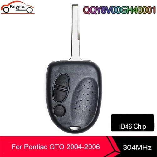For 2004 2005 2006 Pontiac GTO Key FOB Remote Head Key 3Button ...