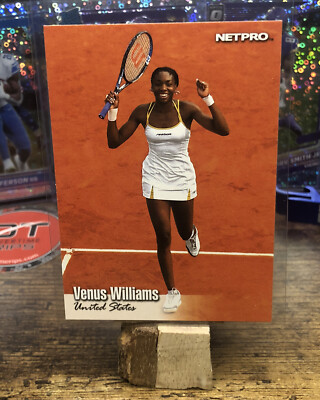 VENUS WILLIAMS 2003 NetPro Tennis #2 Rookie Card RC SP United States | eBay