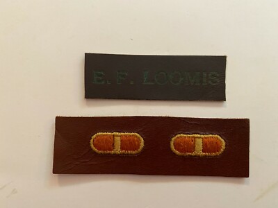 pk514 Original WW2 US Army Set Flight Jacket Insignia For Warrant ...