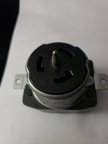 Hubbell HBL CS8369 50A 250V 3 PHASE Twist-Lock Receptacle wire, 119204 ...