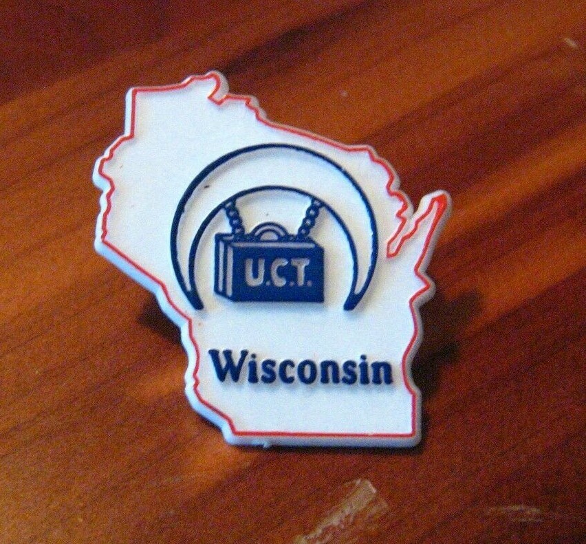 U.C.T. Wisconsin Lapel Pin - Vintage WI United Commercial Travelers ...
