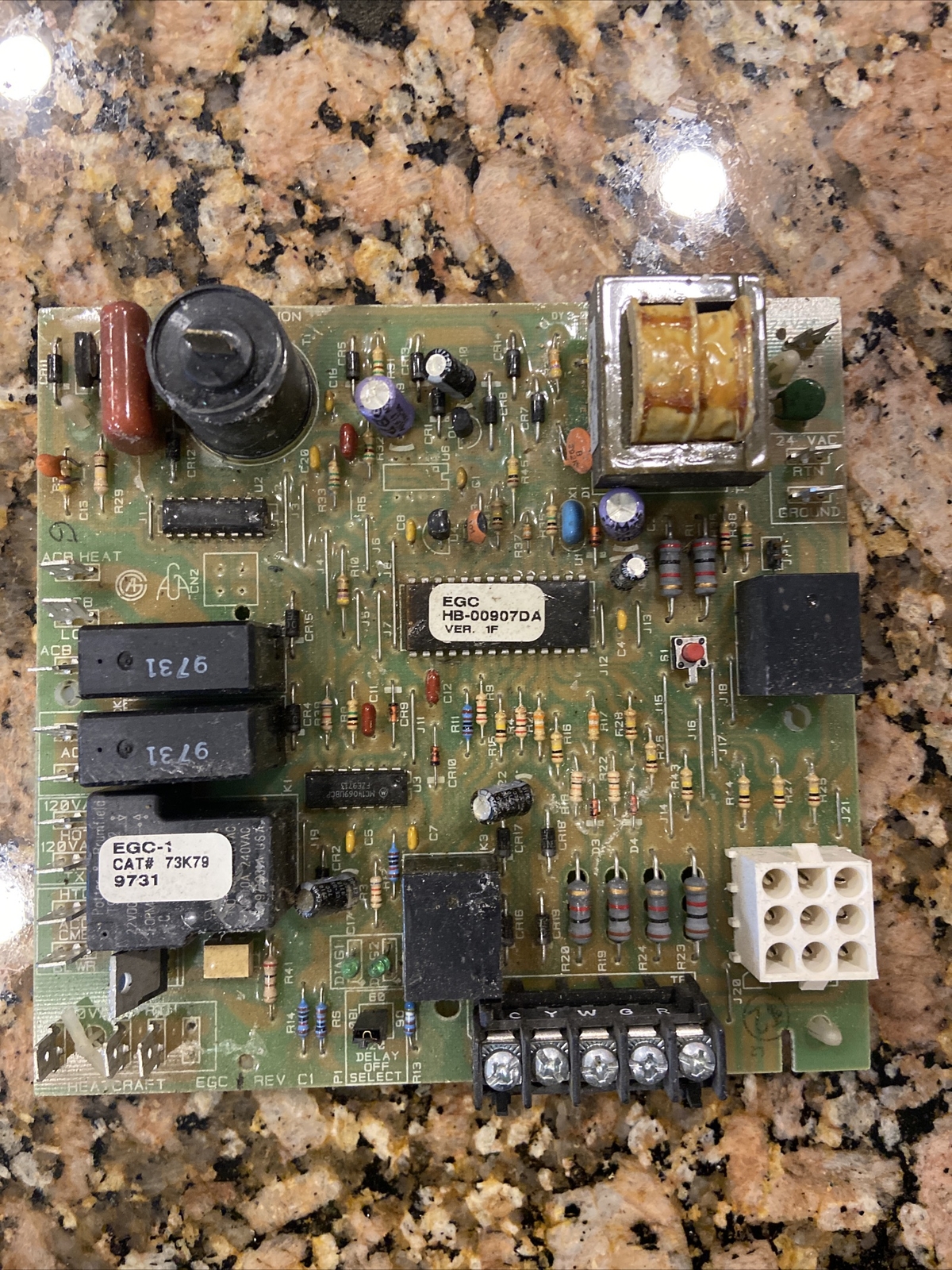 Lennox Heatcraft Control Board Part # HB-00907DA | eBay