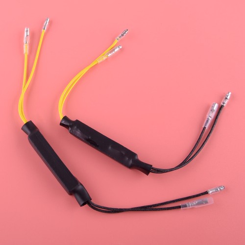 2Pcs Motorcycle Turn Signal Decoder LED Light Load Decoding Resistor ...