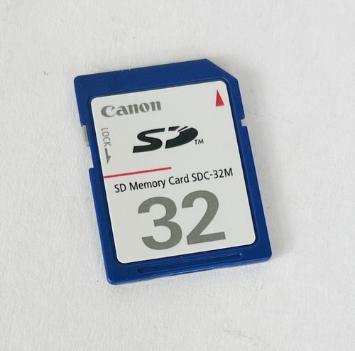 Canon Genuine 32MB MEGABYTE SD Camera Memory Card | eBay