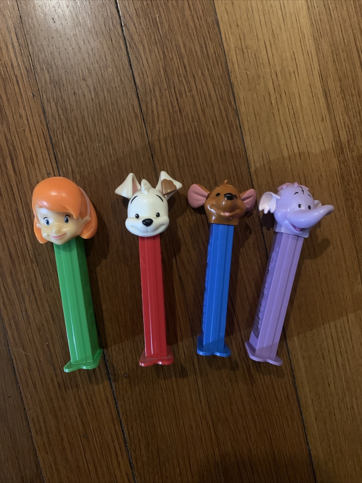 Winnie The Pooh & Friends Set Of 4 Pez Dispenser Disney Darby Buster ...