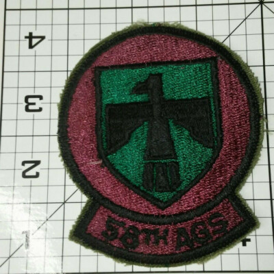 58th Aircraft Generation Squadron Air Force USAF Embroidered Patch | eBay