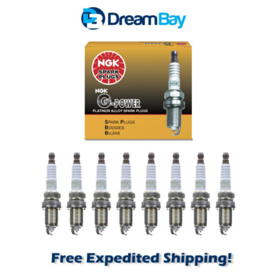 NGK Spark Plug 8PCS G-Power for Acura BMW Chevy Dodge Ford Jeep Ram ...