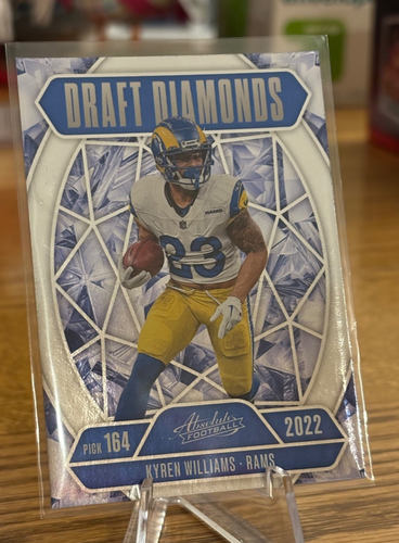 2025 Panini Absolute Kyren Williams Draft Diamonds Los Angeles Chargers ...
