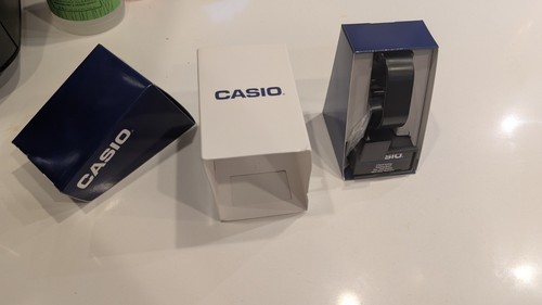 Casio MRW200H-3BV Dive Style Neo-Display 44.6 mm Black Resin Case and ...